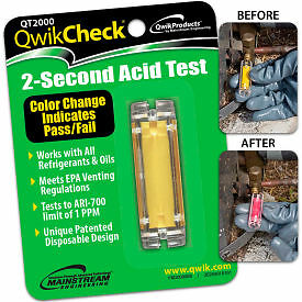 Mainstream Engineering Qt2000 Qwikcheck Acid Test Kit for sale online ...