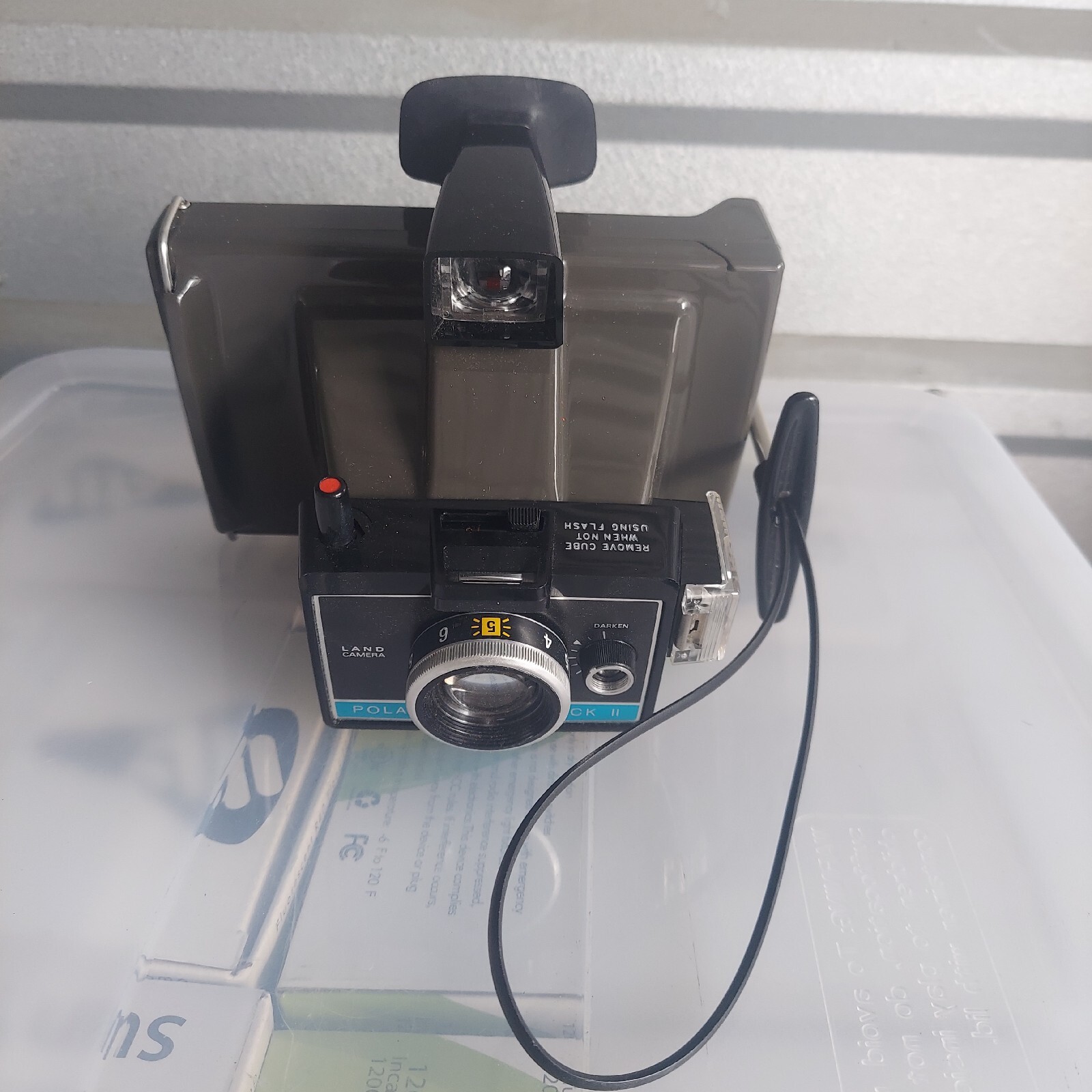 Polaroid Colorpack II Land Camera Brown with Cold Clip - Untested, for ...