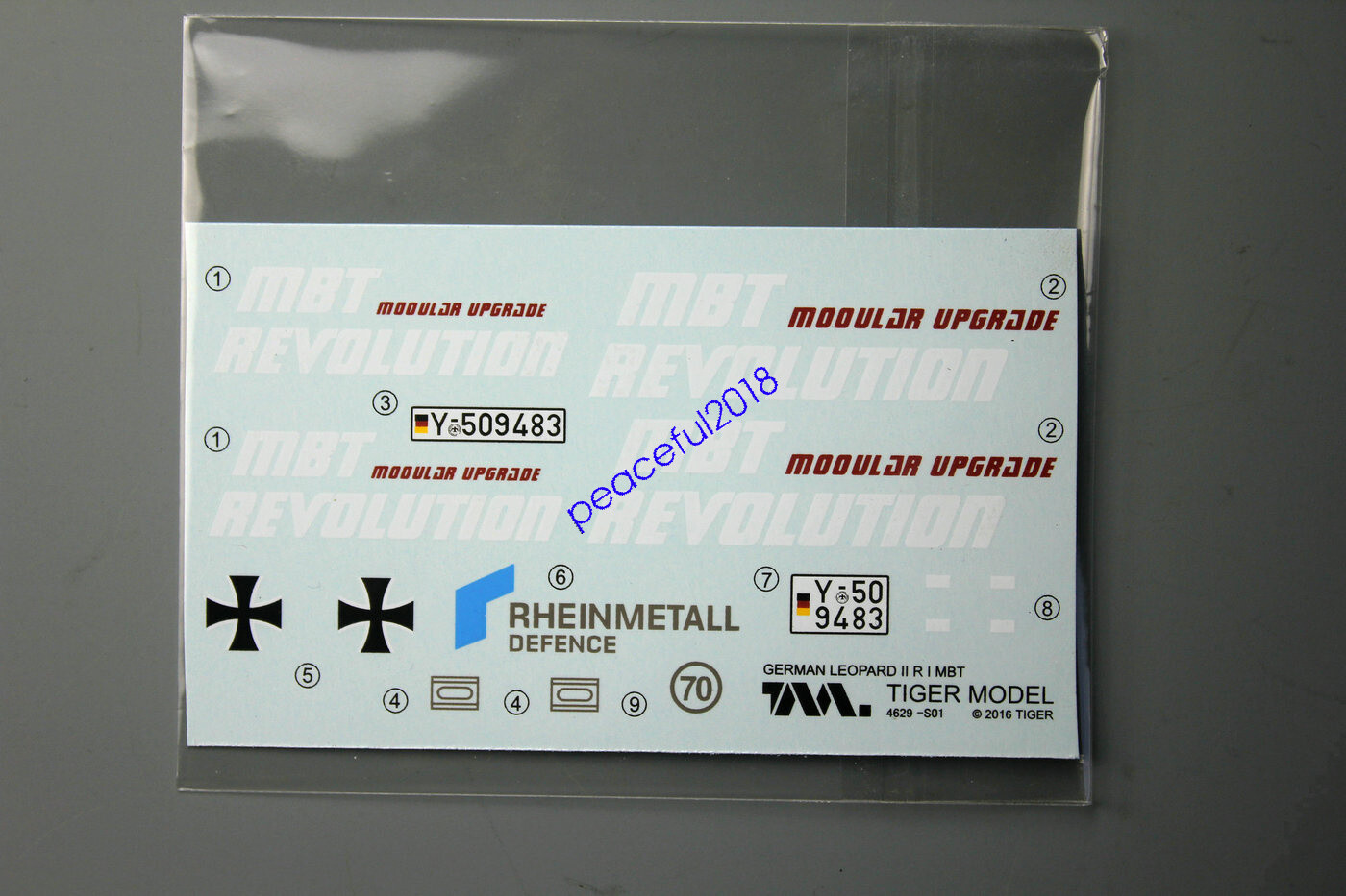 Tiger Model 4613 1/35 Leopard Ii Revolution Ii 130mm German Main Battle ...