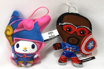 2024 McDONALD'S Yu Gi Oh Hello Kitty & Captain America Plush POCKET ...