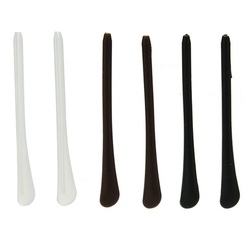 Eyeglasses Soft Silicone Rubber Temple End Tips Ear Sock Ear Tubes ...