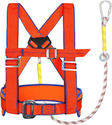 Safety Harness Fall Protection - Half-Body Roofing Harness Kit with 6 ...