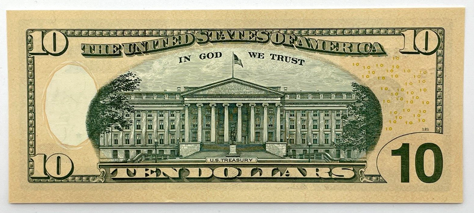 NEW $10 STAR NOTE Uncirculated TEN Dollar Bill Series 2017A ONE STAR ...