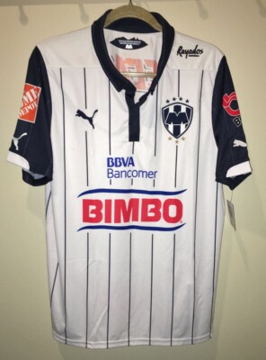NIKE Rayados Monterrey 2015 Alternate 3rd S/S Soccer Jersey NWT Mens S ...