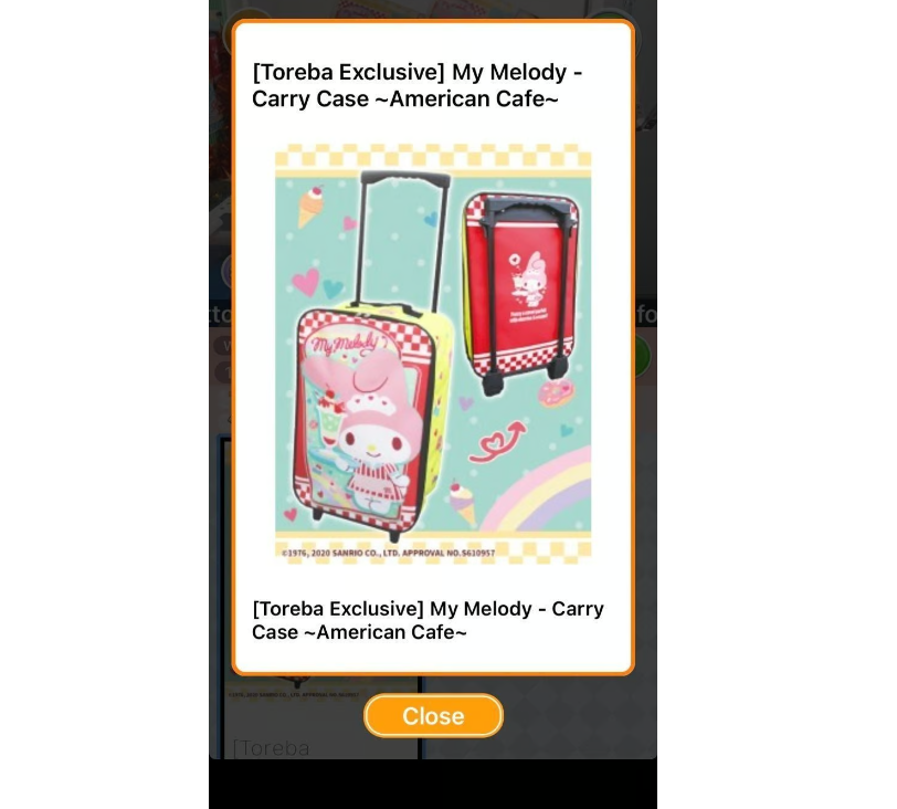 Sanrio My Melody Rolling Backpack Luggage Suitcase | eBay