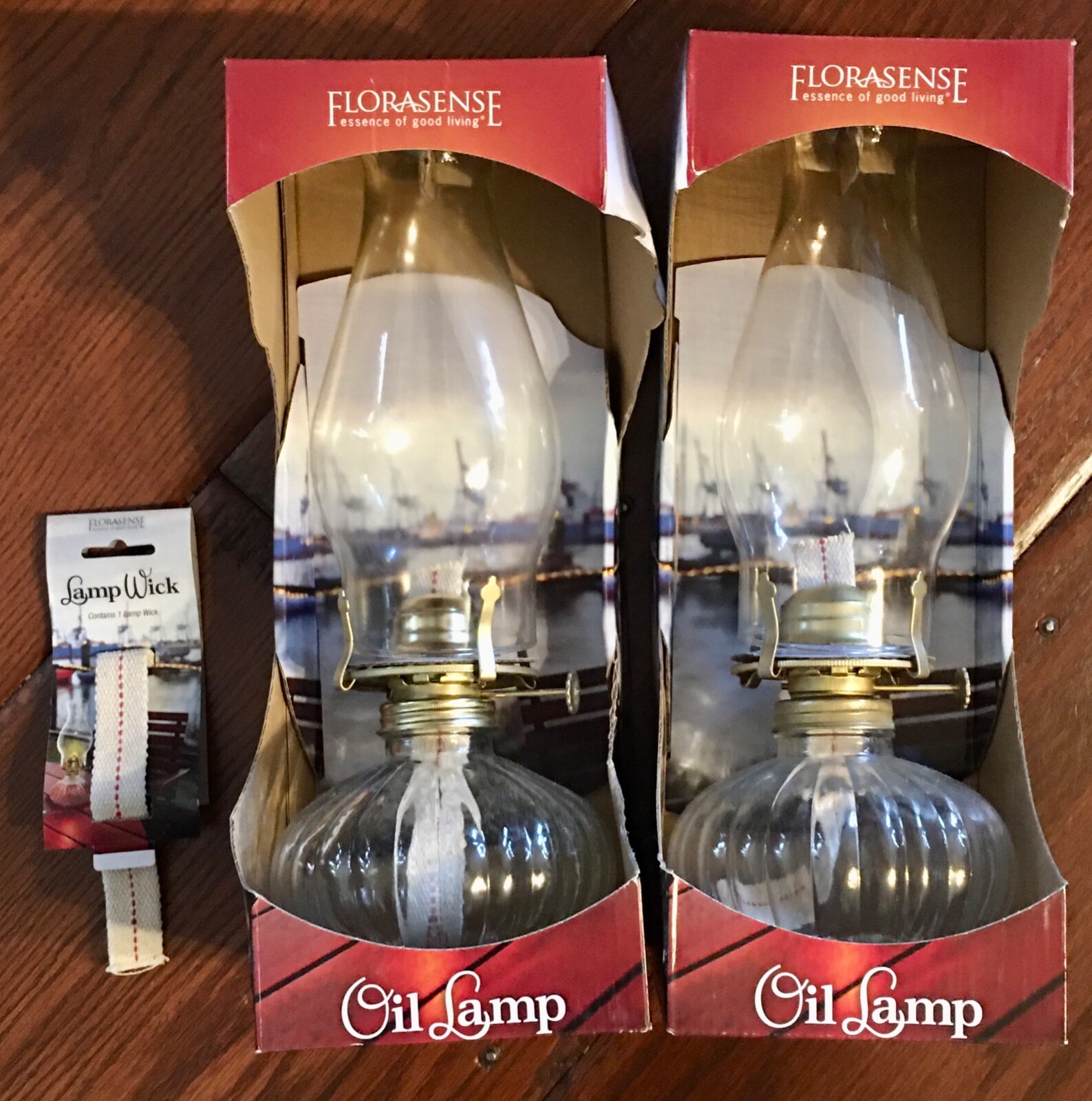 Pair (2) FLORASENSE Oil Lamps NOS | eBay