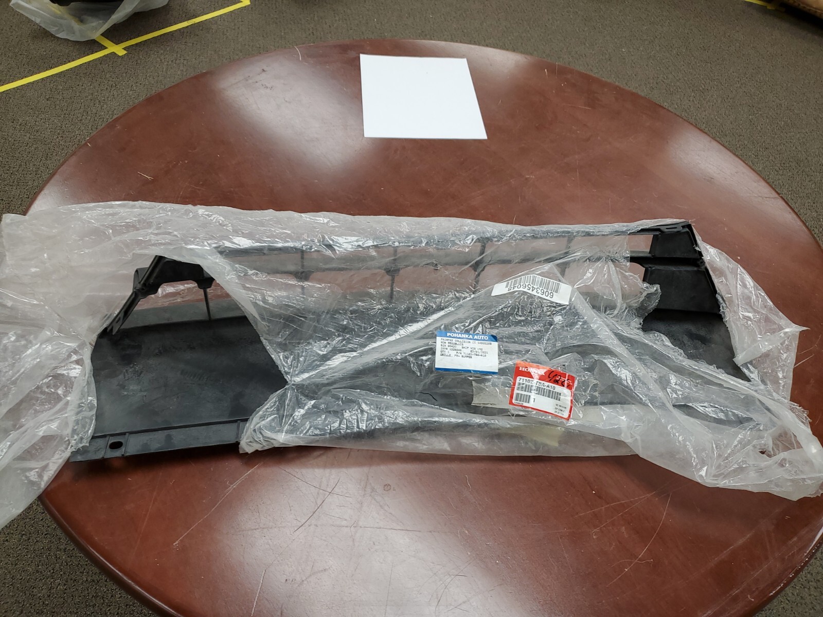 2016-2018 Honda Civic Grille Front Bumper Lower Honda 71102-TBA-A10 ...