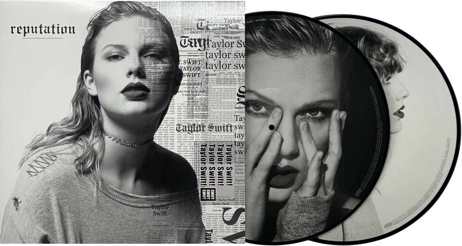 Taylor Swift ‎Reputation (2-LP) Picture Disc Vinyl Gatefold Cover ...