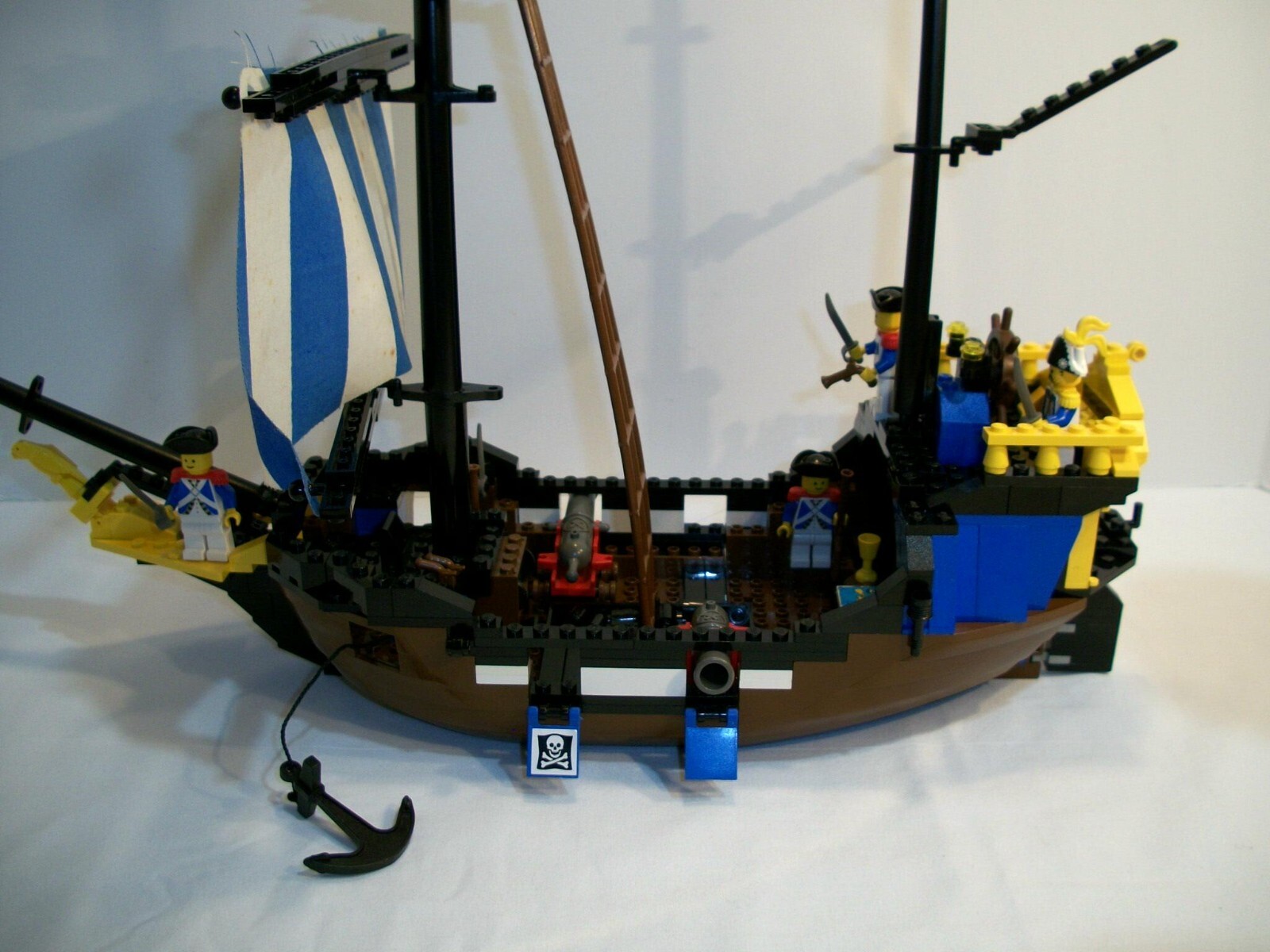 Vintage LEGO Pirates 6274 Caribbean Clipper Near Complete Set with ...