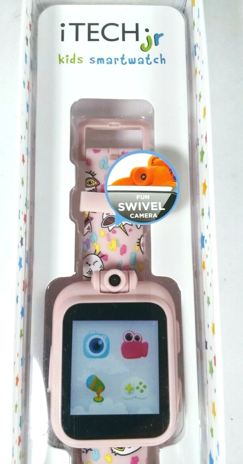 Itech Jr Kids Smartwatch Blush Cats Band Camera Games Watch for sale ...