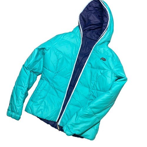 KJUS Backflip Double-Sided Down Jacket Puffer Outwear Ski Women Purple ...