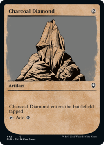 Charcoal Diamond - Showcase Light Play, English Magic the Gathering MTG Commande | eBay