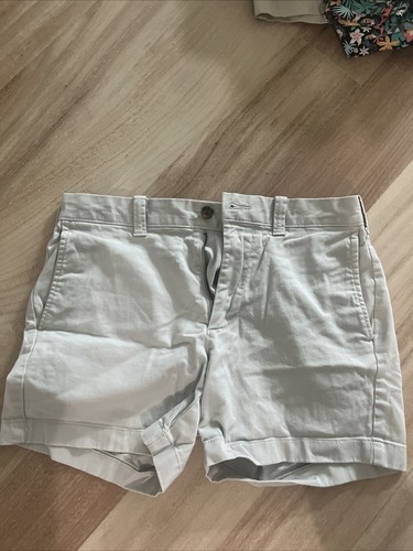 J.Crew Factory Men's Sz 30 Khaki Tan Beige 5" Flex Chino Shorts Stretch ...