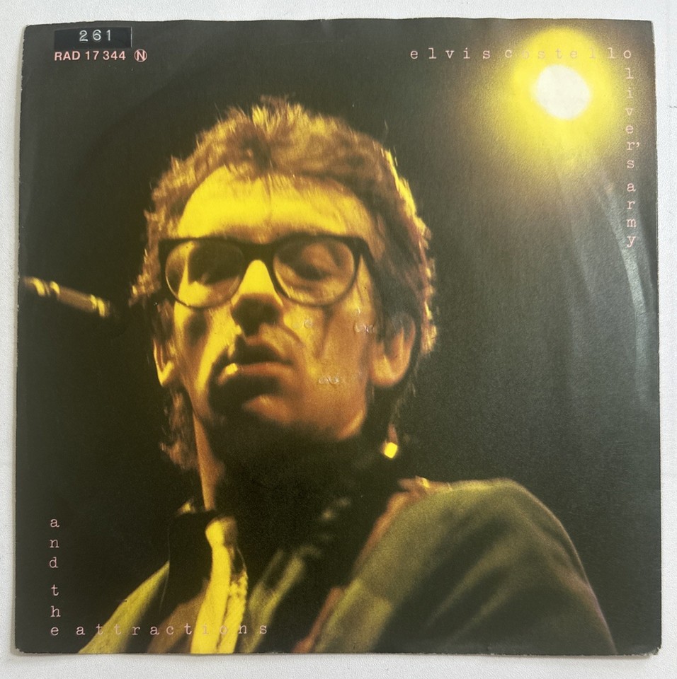 Elvis Costello & TheAttractions ~ Oliver’s Army German Issue 7” single ...