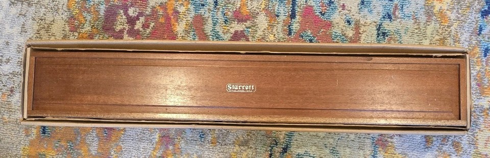 Starrett # 123-36 Master Bar Master Vernier Caliper In Original ...