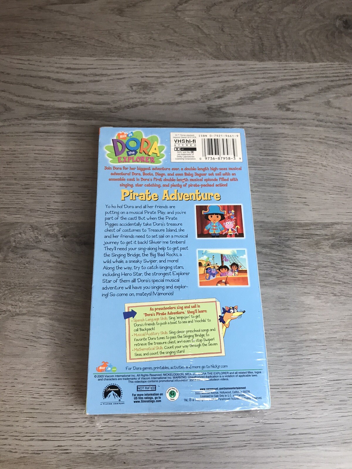 Dora the Explorer - Pirate Adventure (VHS, 2004) for sale online | eBay
