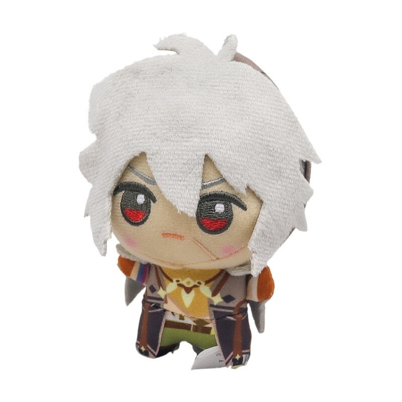 10cm Genshin Impact Razor Plush Doll Keychain Hanging Toy Anime Xmas ...