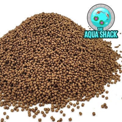 Floating Pond Pellets 3mm - Premium Fish Food Koi Goldfish Garden Bulk ...