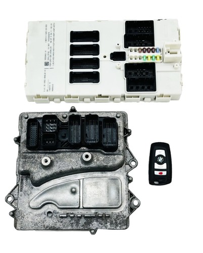 BMW F22 F30 F32 F15 F16 M235i 335i N55 ENGINE ECU DME FEM IGNITION KEY ...