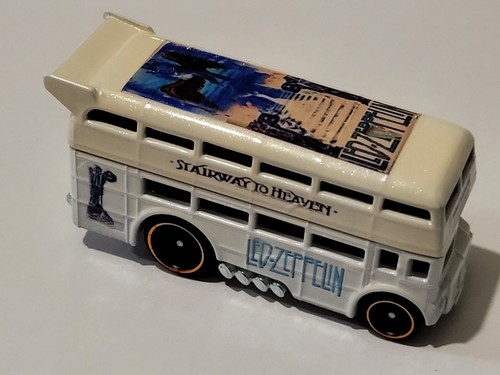 Hot Wheels LED ZEPPELIN Stairway to Heaven London Double Decker bus ...