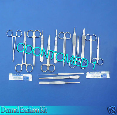 Dermal Excision Set Surgical Instruments,DS-601 | eBay