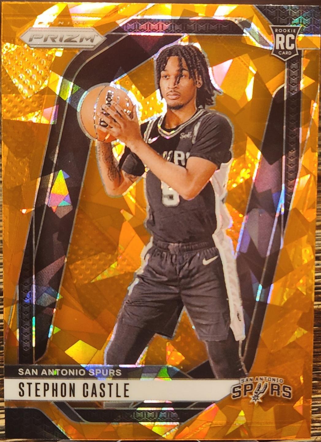 2024-25 Panini Prizm - Stephon Castle #234 Orange Ice Prizm (RC) for ...