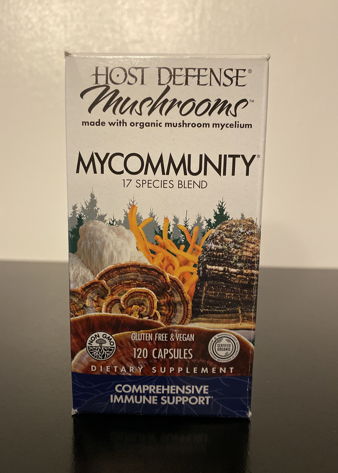 Host Defense Fungi Perfecti Host Defense MyCommunity - 120 Capsules for ...