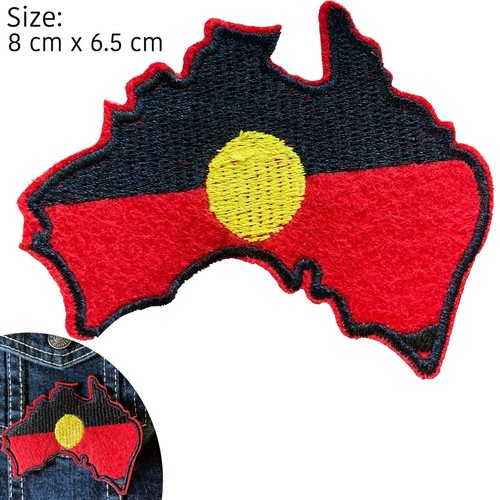Country flag iron on patch First Nations Aboriginal indigenous Australia patches | eBay Australia