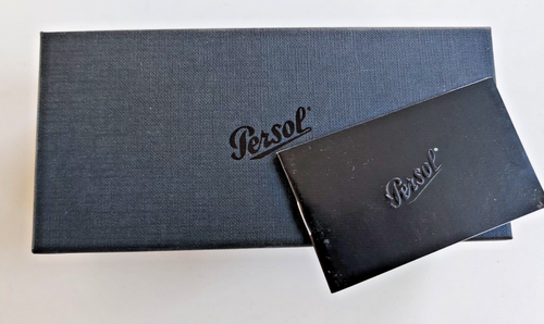 Case Persol Sunglasses Black Eyeglasses Authentic Hard Box Sunglass ...