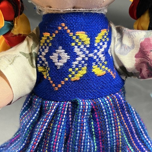 Handmade Mexican Lele Doll Aztec Rag Doll Jointed Legs And Arms Folk ...