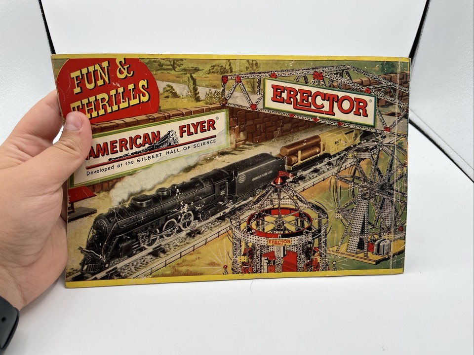 1954 Vintage Gilbert Engineer. No 6-1/2 Complete Erector Crane Set | eBay