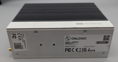 ONLOGIC Karbon 300 Compact Rugged Industrial Computer - Ubuntu, 128GB ...