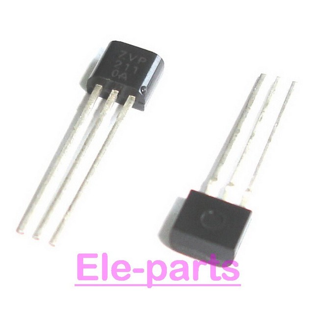 5 Pcs ZVP2110A To-92 Zvp2110 P-channel Enhancement Mode Vertical DMOS ...