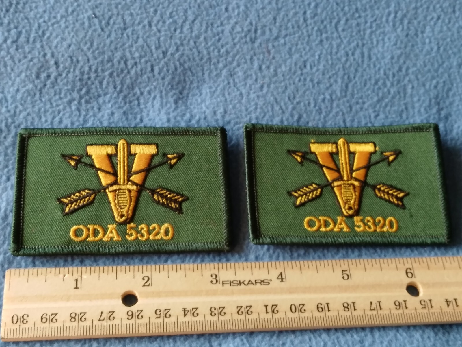 PAIR OF - Special Forces - ODA 5320 PATCHES - HOOK BACKS - NEW | eBay