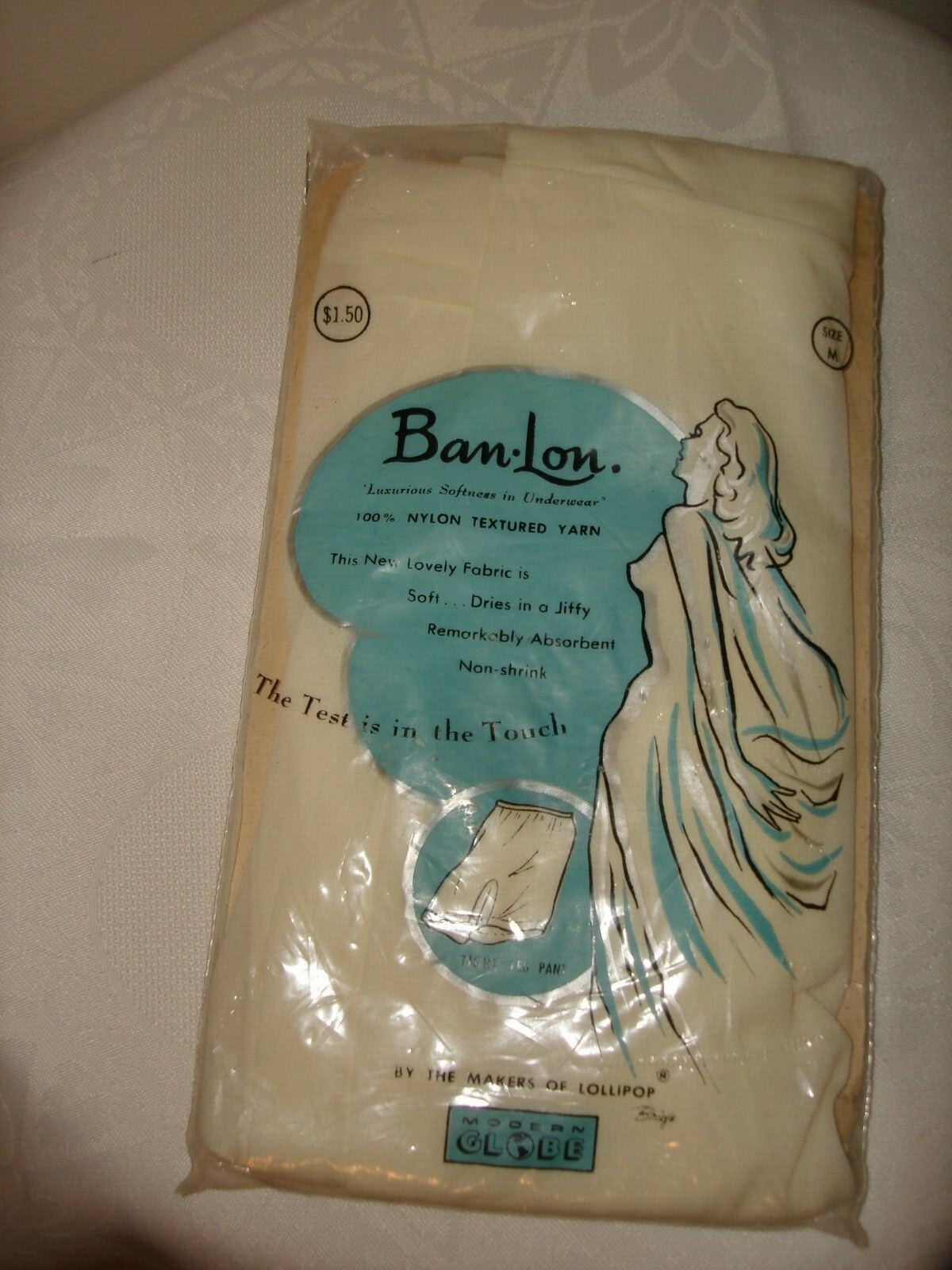 Vintage Lollipop Ban - Lon 100% Nylon Textured Yarn Tight Leg Pant Size ...