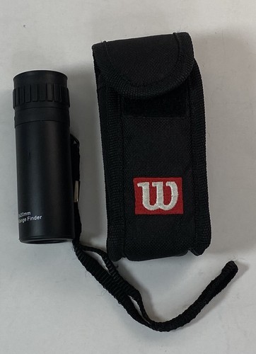 WILSON Golf Range Finder Scope 8X20mm Nylon Case Lanyard Belt Loop | eBay