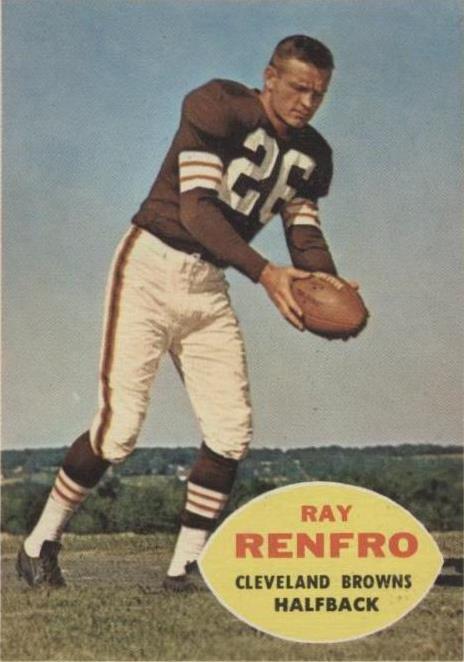 1960 Topps Ray Renfro #26 for sale | eBay