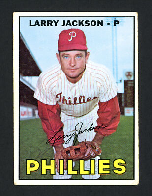 Larry Jackson Authentic Autographed Signed 1967 Topps Card #229 ...
