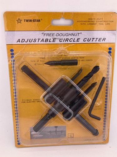 Twin-Star " Free-Doughnut" Adjustable Circle Cutter for woodworking | eBay