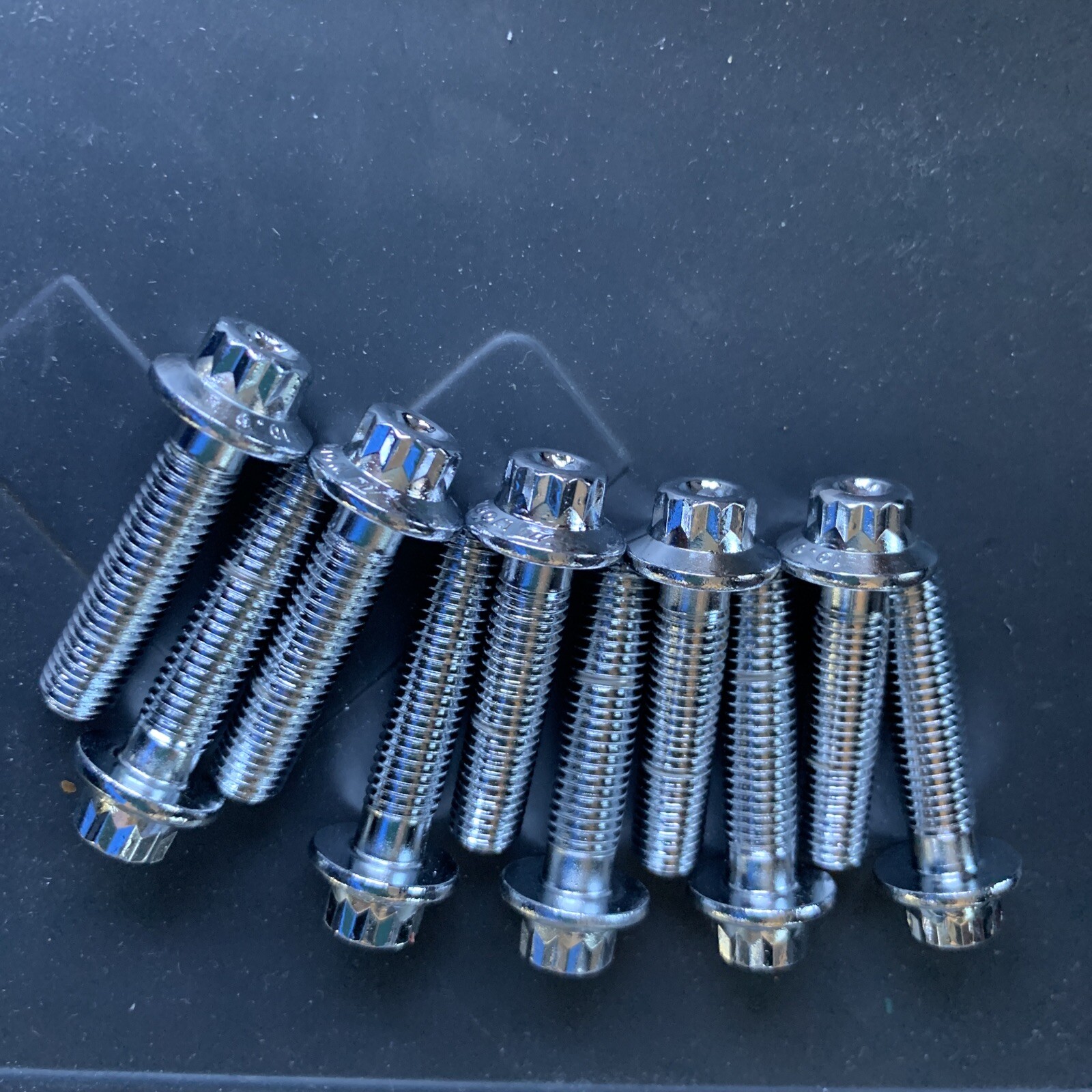 WORK VS-SS M7x 32 MM”chrome” Assembly bolts /Nut for 3 piece wheel JDM ...