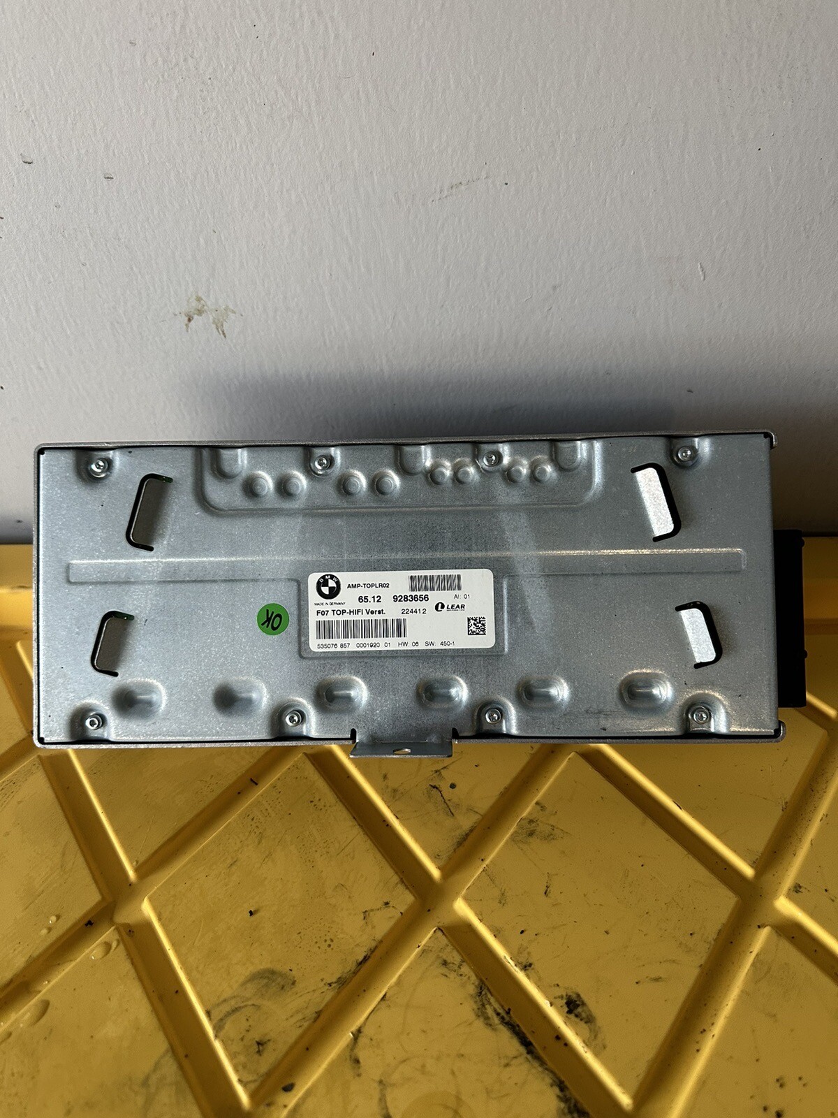 2013 BMW 750li Sedan F01top HIFI Amp Amplifier 65129283656 65.12 ...