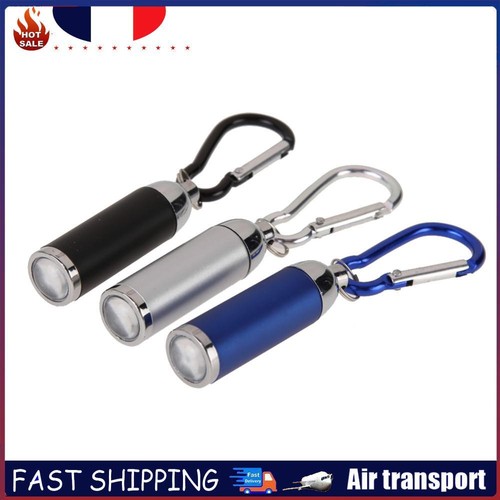 LED Carabiner Flashlight Retractable Zoom Mini Emergency Flashlights for Outdoor | eBay