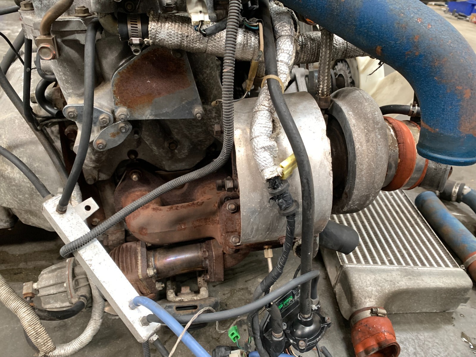 JDM 90 91 MAZDA RX7 FC3S 13B TURBO 2 ENGINE & 5 SP TRANS BIG GREDDY ...