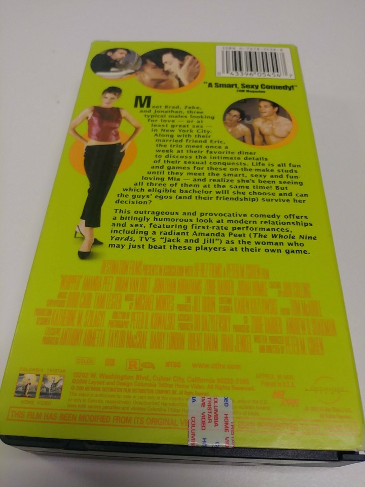 Whipped starring Judah Domke, Brian Van Holt, Amanda Peet (VHS, 2001 ...