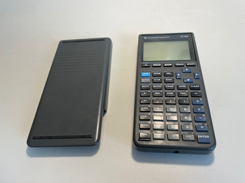 Texas Instruments TI-82 Graphing Calculator, tested With Slide Cover ...