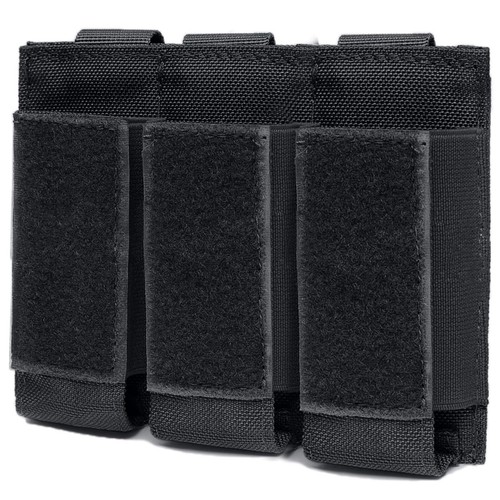 US Tactical Pistol Mag Holder Double Stack Molle Magazine Pouch for .40 ...