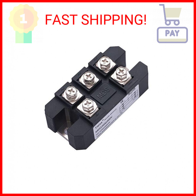 Taiss Bridge Rectifier 100A 1600V 5 Terminals 3 Phase Diode Module ...