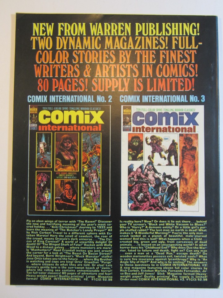 Vampirella # 50 FN+ 1976 Warren Horror Comic Magazine GGA Cover | eBay