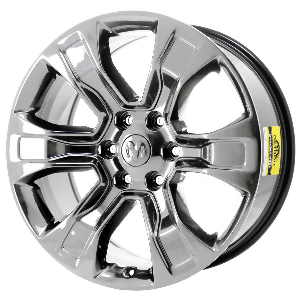 20" DODGE RAM 1500 PVD BRIGHT CHROME-C WHEELS RIMS FACTORY OEM 2678 ...