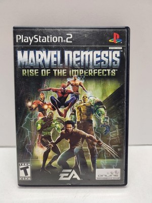 Marvel Nemesis: Rise of the Imperfects PS2 Black Label CIB Sony Manual ...